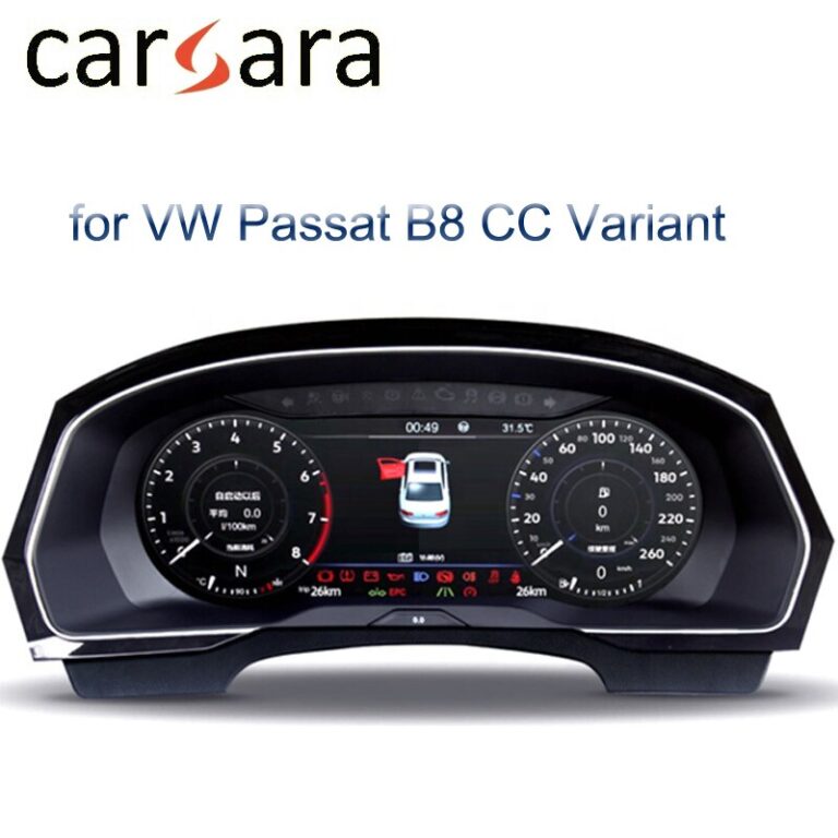 12.5" LCD Digital Dashboard Panel Virtual Instrument Cluster CockPit ...