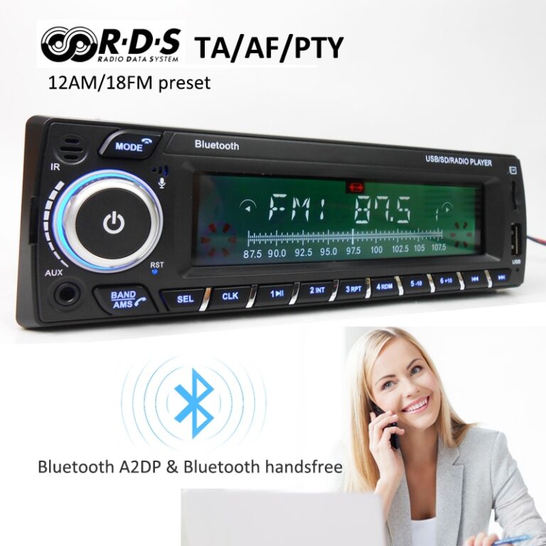 DAB Plus Car Radio 1 Din Bluetooth A2DP RDS FM USB MP3 Audio Player App ...