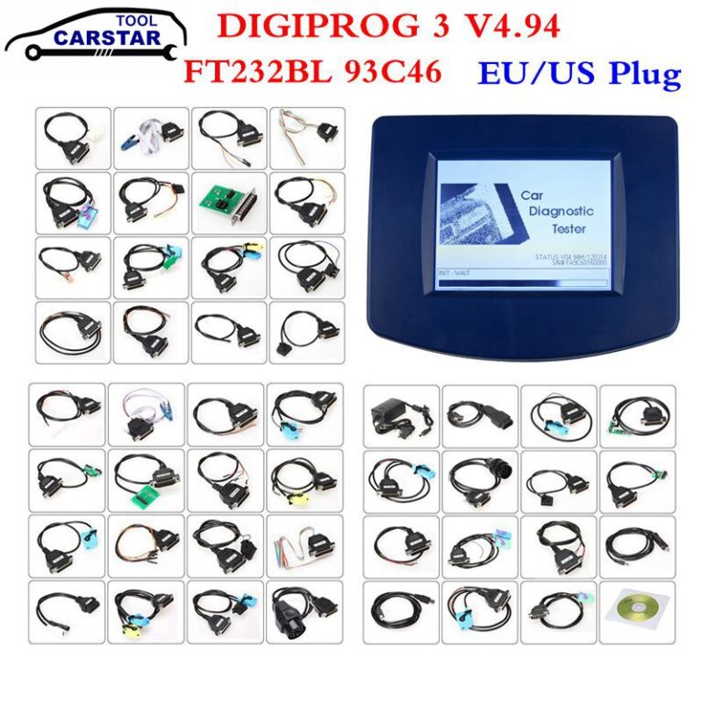 Digiprog3 Full Set Digiprog 3 V4 94 Odometer Programmer Digiprogiii Mileage Diagnostic Tool For