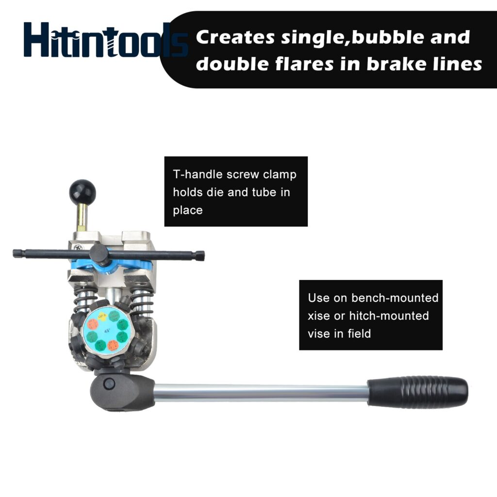 Professional Turret Brake Tube Flare Brake Pipe Flaring 4 x Dies Fuel ...